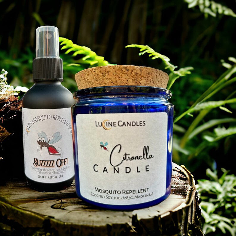 Citronella Candle | Mosquito Repellent Candle | All Natural Citronella ...