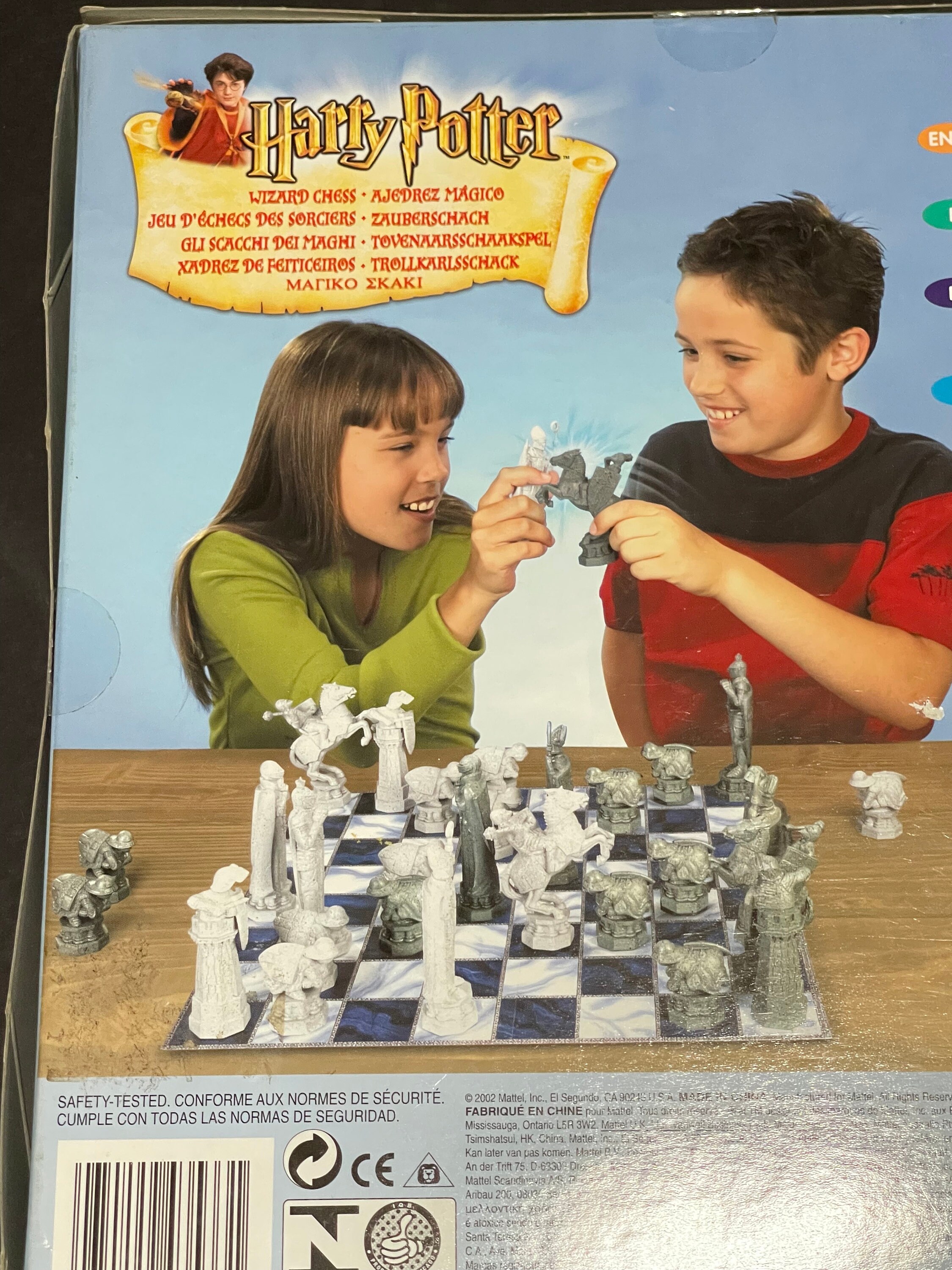 Vintage HARRY POTTER Chess Set WIZARD Chess Mattel 2002 Fr. the Harry ...
