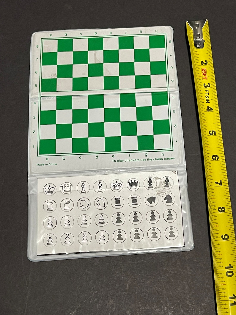 CHECKBOOK Chess Set - Etsy