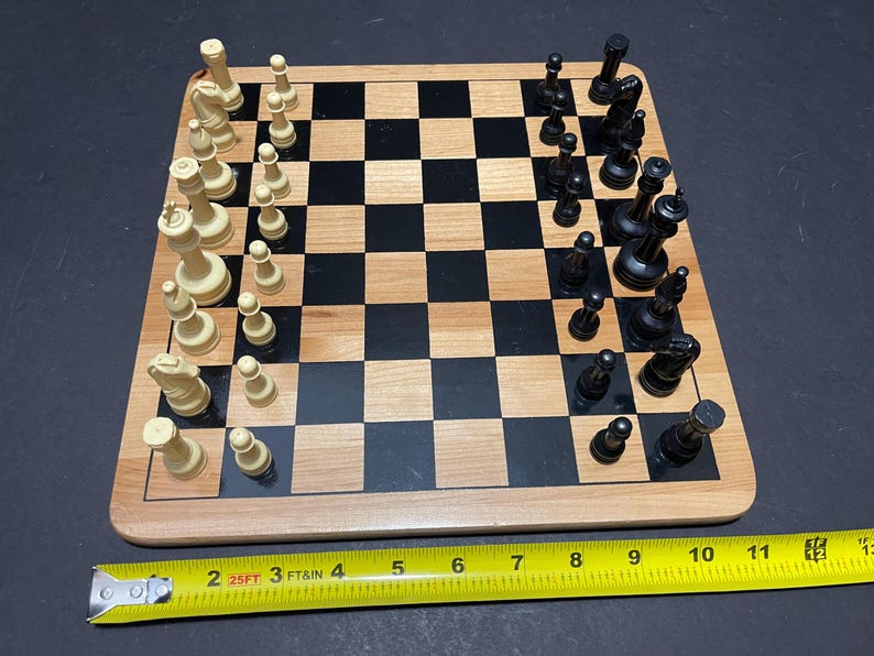 SIMPLE CHESS SET - Etsy