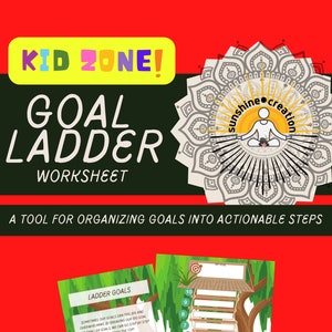 Goal Setting Worksheet | Printable Worksheet for Kids | Worksheet for ...