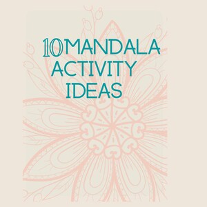 10 Mandala Activity Ideas | Printable Worksheets | Mandala Activity ...
