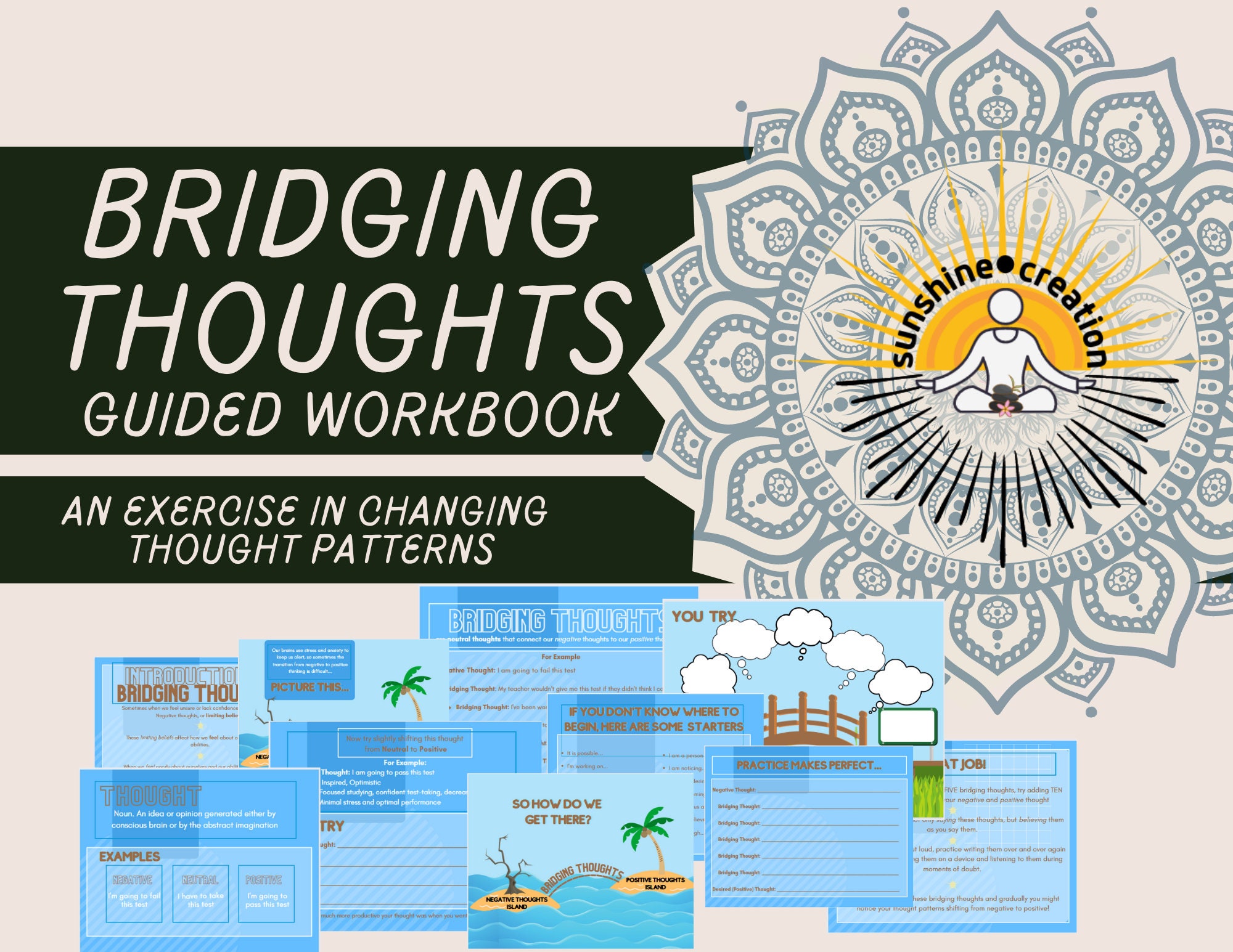 Negative to Positive Thinking | Printable Worksheets for Teens | for ...