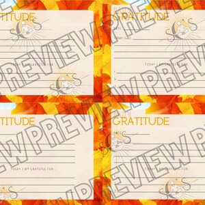 Thanksgiving Gratitude Journal Prompt Cards | for Teens | Printable ...