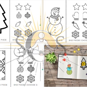 Winter Bookmark Craft Activity | Printable Craft Activity | Printable ...