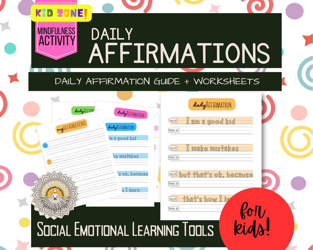 Kids Daily Writing Worksheet Pack - Etsy