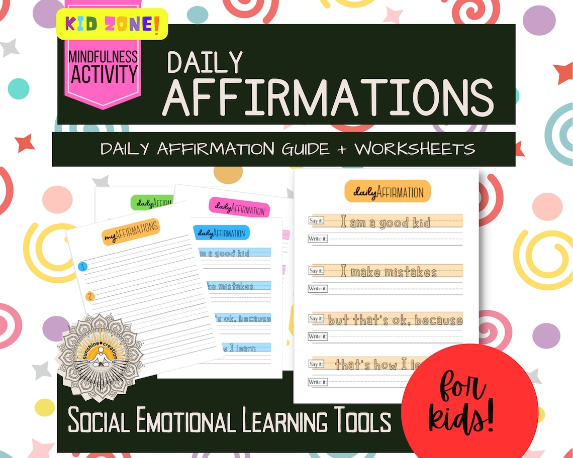 Kids Daily Writing Worksheet Pack - Etsy