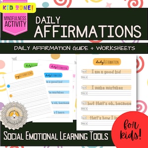 Kids Daily Writing Worksheet Pack - Etsy