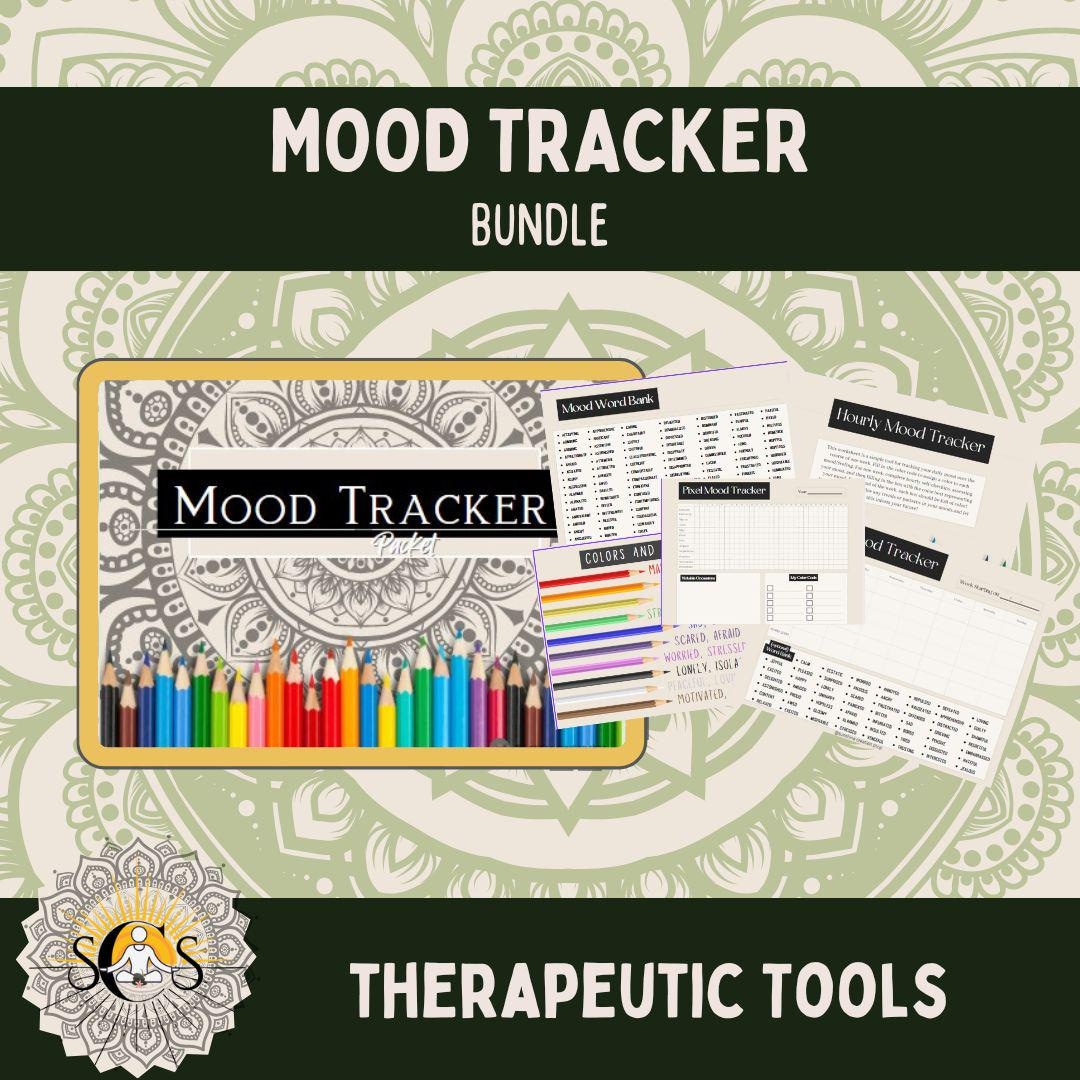 Mood Tracker Bundle With Bonus Resources| Printable Worksheets for ...