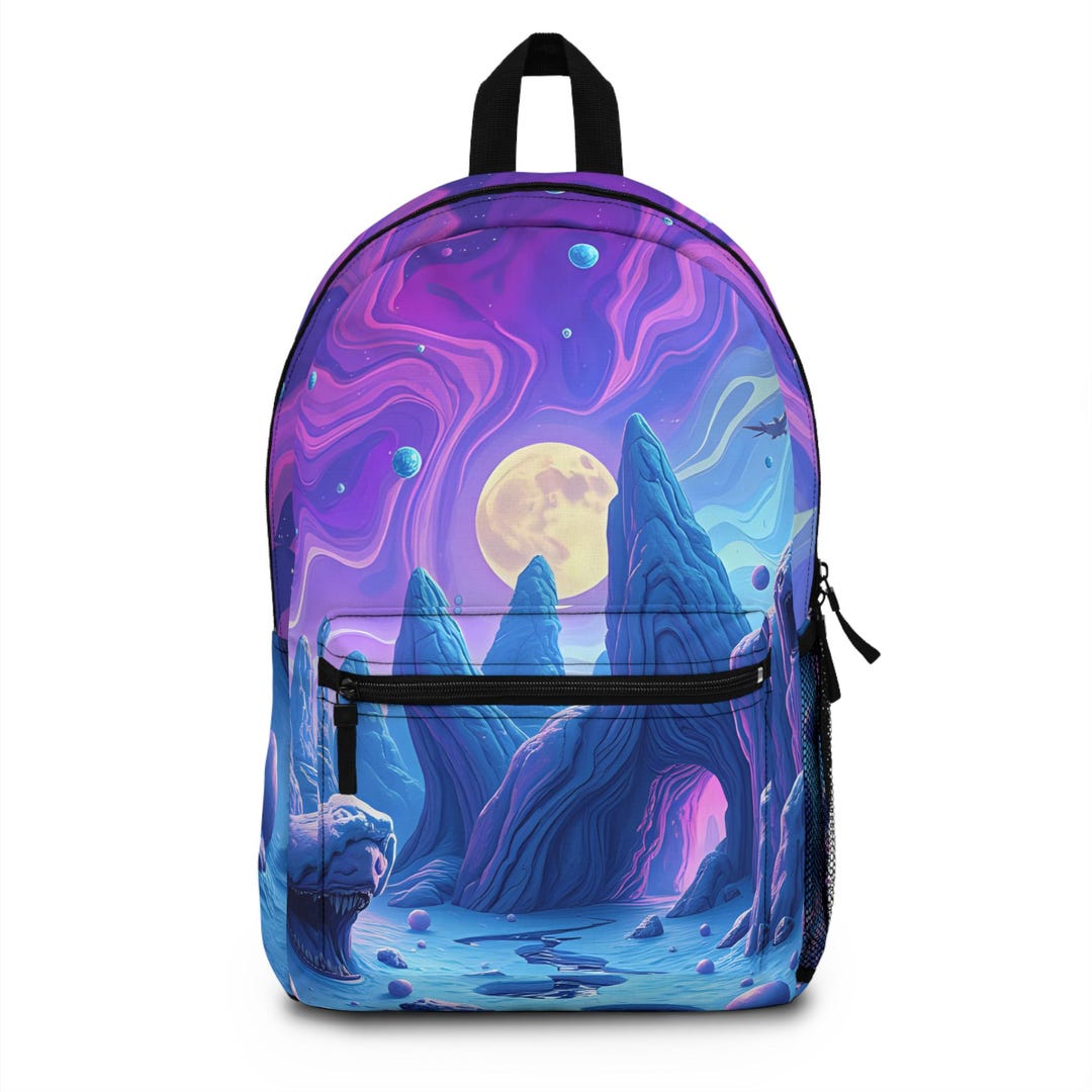Cosmic Caves Backpack, Space Exploration Bag, - Etsy