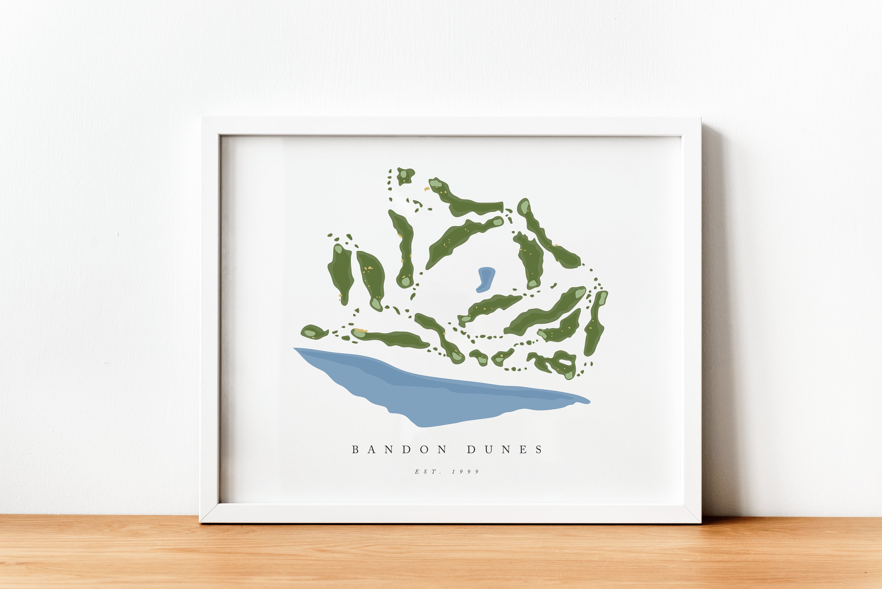 Bandon Dunes | Golf Course | Digital Download | Golf Course ...