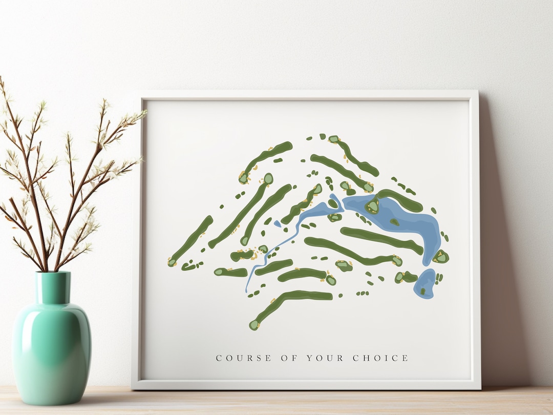Custom Golf Course Layout | 7-day Delivery | Digital Delivery | With or ...