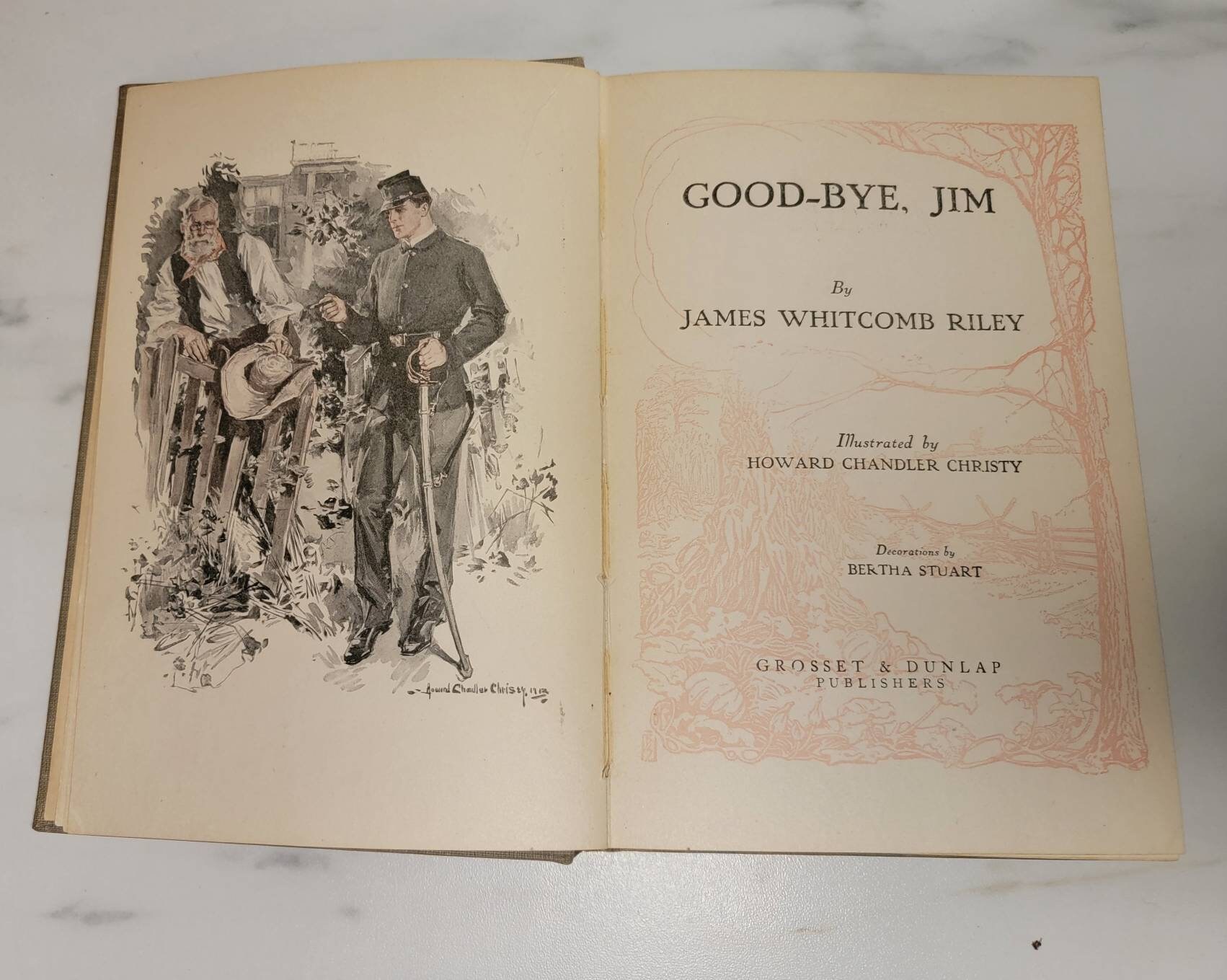 1913 Good-bye Jim Rare Vintage Old Book - Etsy