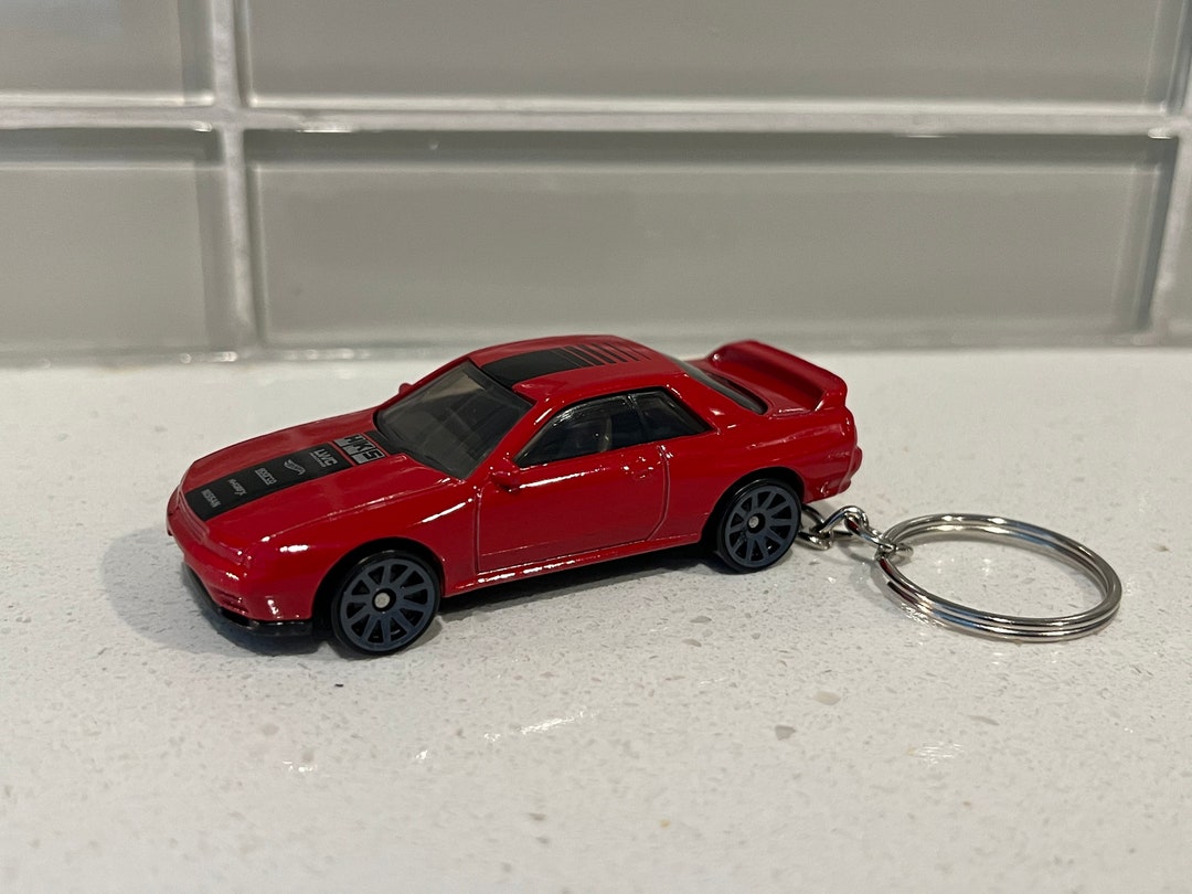 Nissan Skyline GTR R32 Novelty Keychain Made From 1/64 Diecast Model ...