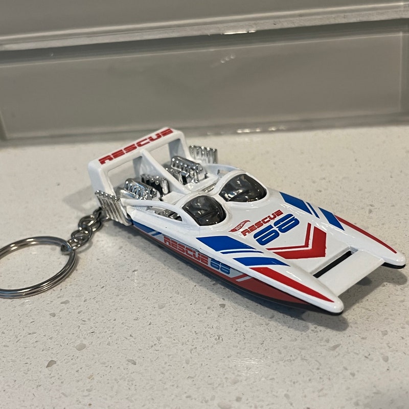 Boat Keychain - Etsy