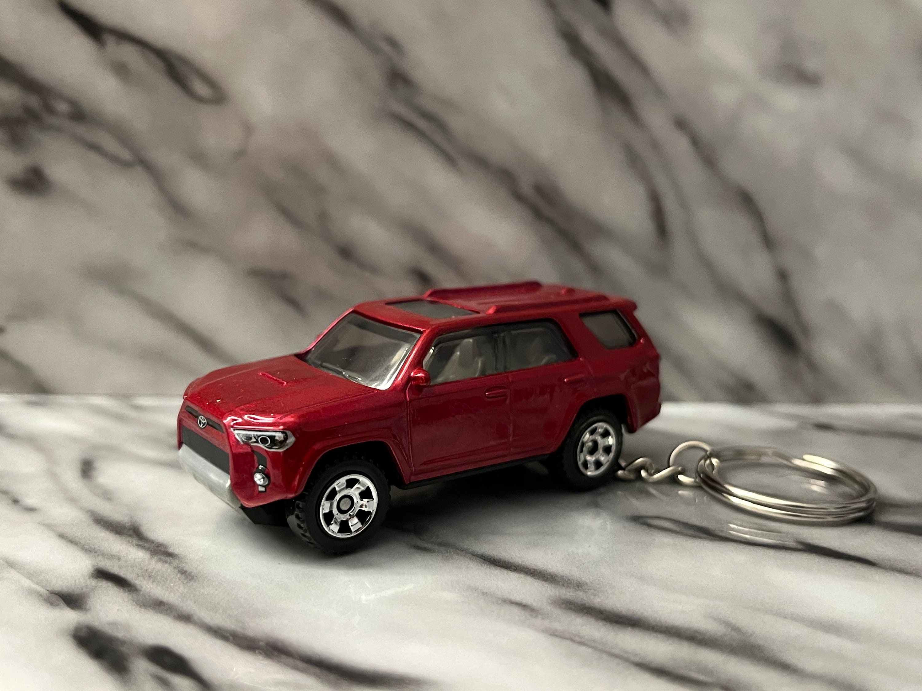 4runner Novelty Keychain Made From 1/64 Diecast Model Scale - Etsy