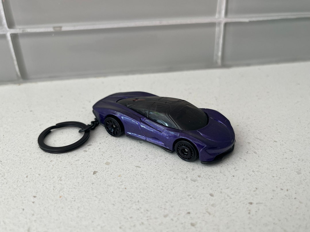 Mclaren Speedtail Novelty Keychain Made From 1/64 Diecast Model Scale ...