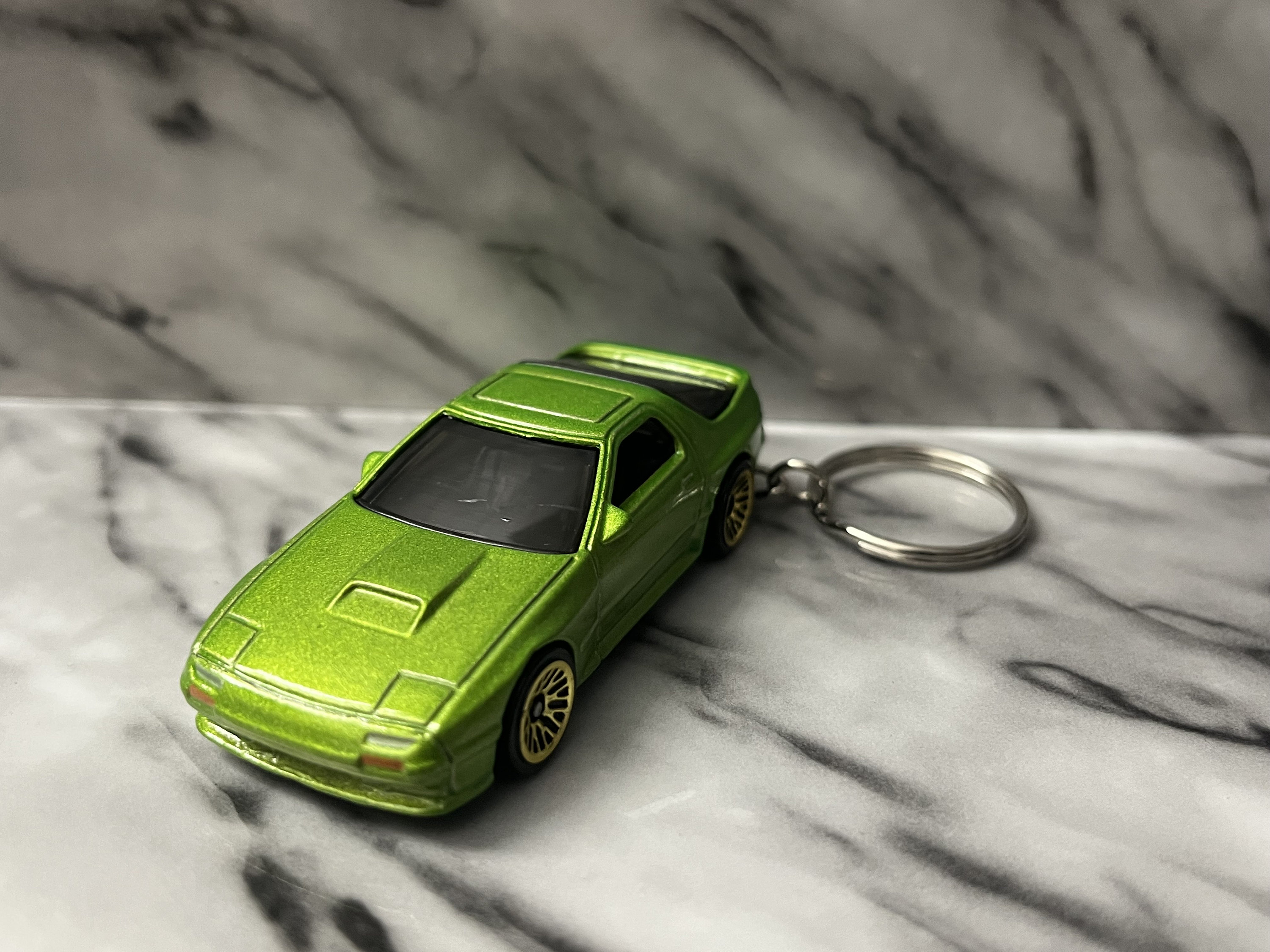 89 Mazda Savanna RX-7 FC3S Novelty Keychain Made From 1/64 Diecast ...