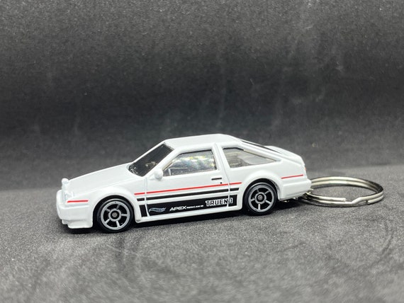 Toyota AE86 Sprinter Treuno Novelty Keychain Made From 1/64 - Etsy