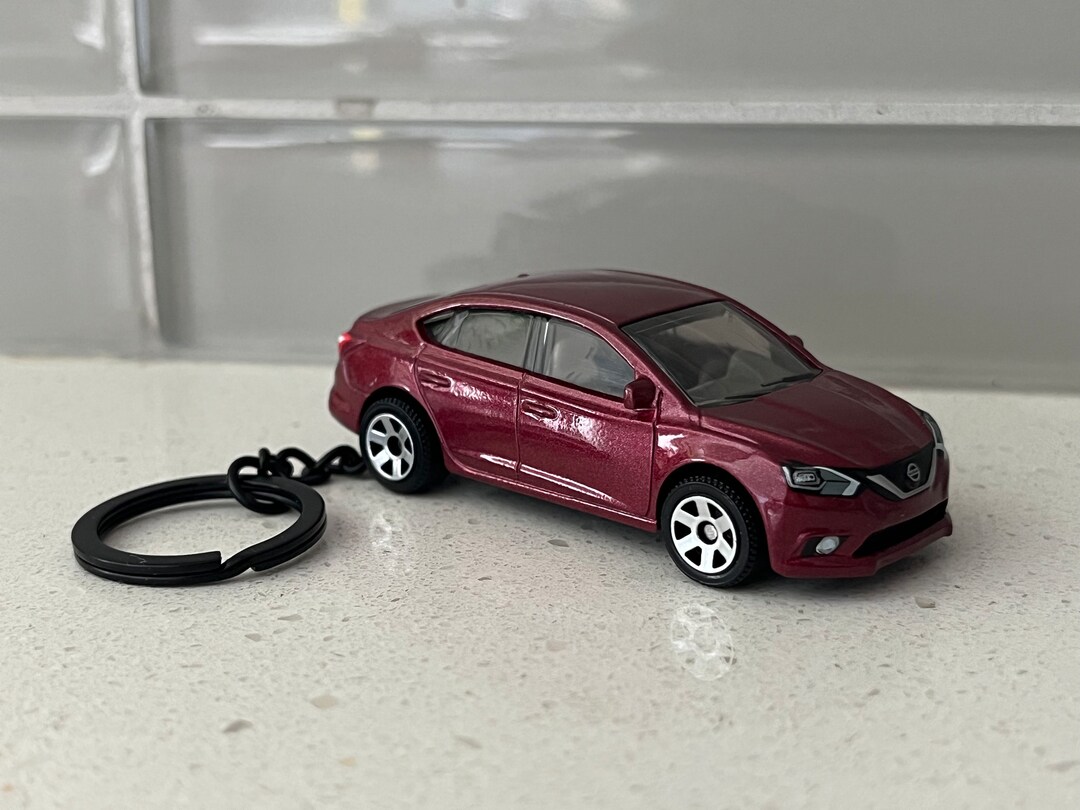 2016 Nissan Sentra Novelty Keychain Made From 1/64 Diecast Model Scale ...