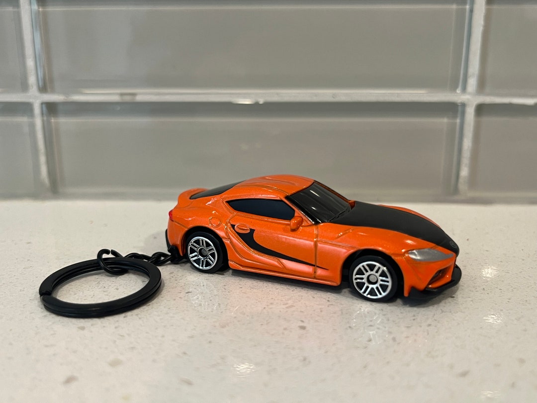2020 Toyota GR Supra Novelty Keychain Made From 1/64 Diecast Model ...