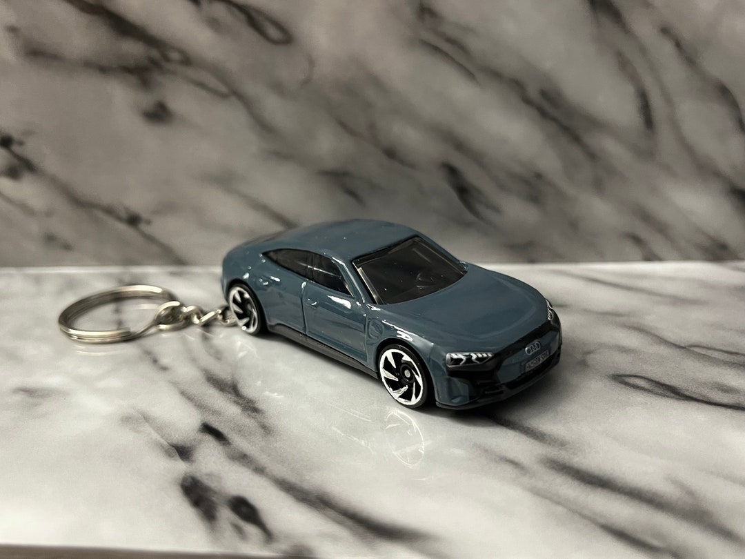 Audi RS E-tron GT Novelty Keychain Made From 1/64 Diecast Model Scale ...