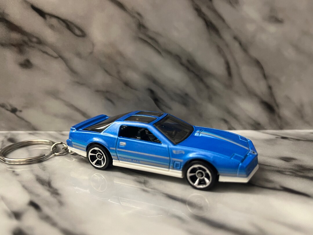 84 Pontiac Firebird Novelty Keychain Made From 1/64 Diecast Model Scale ...