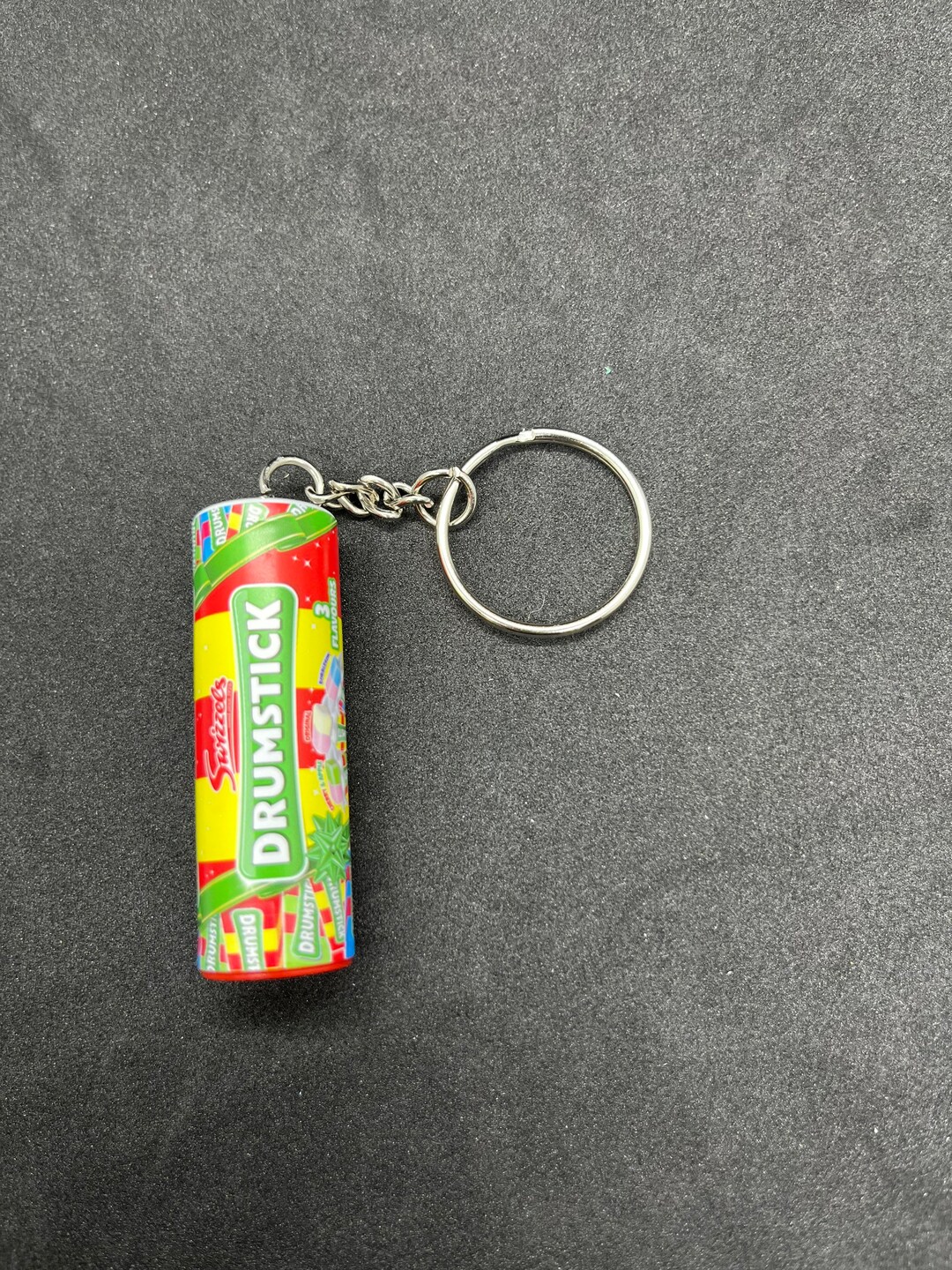 Drumstick Candy Keychain - Etsy