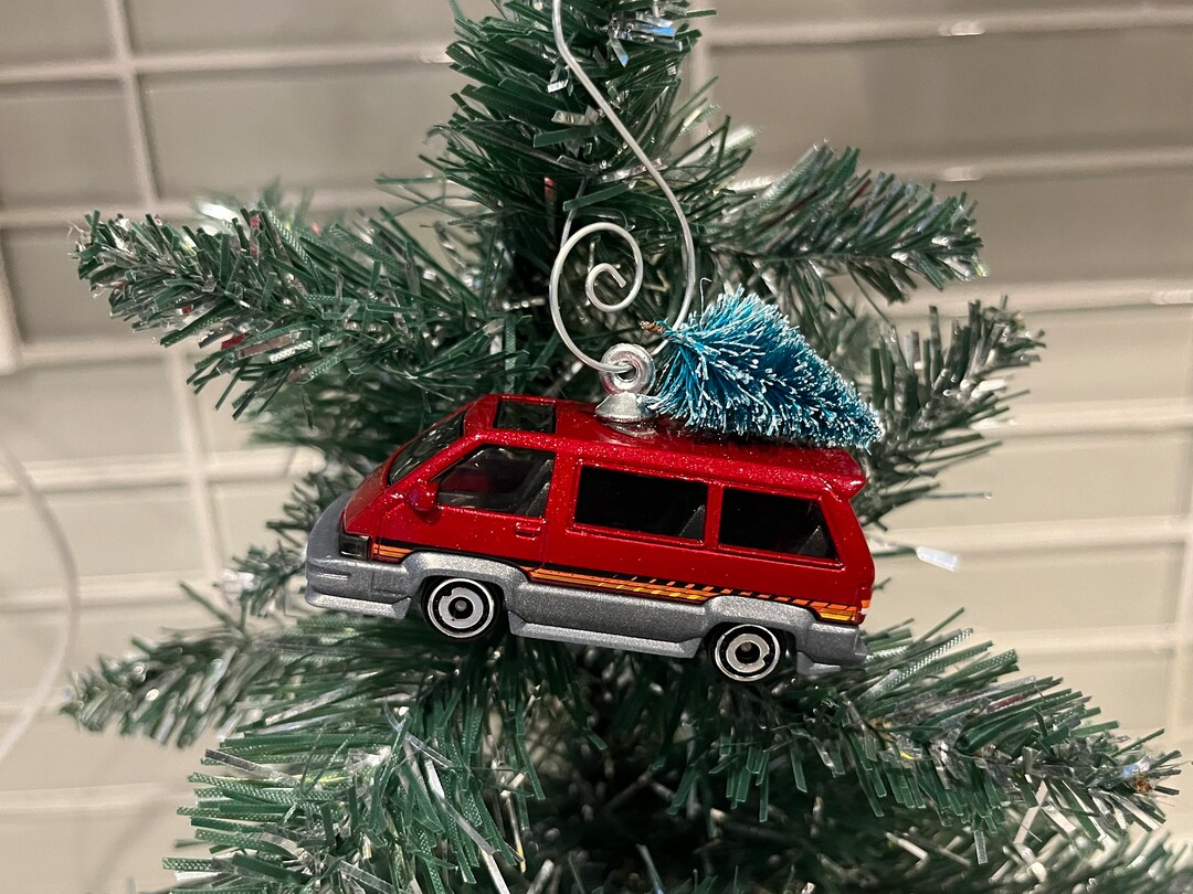 1986 Toyota Van Christmas Ornament Made From 1/64 Diecast - Etsy