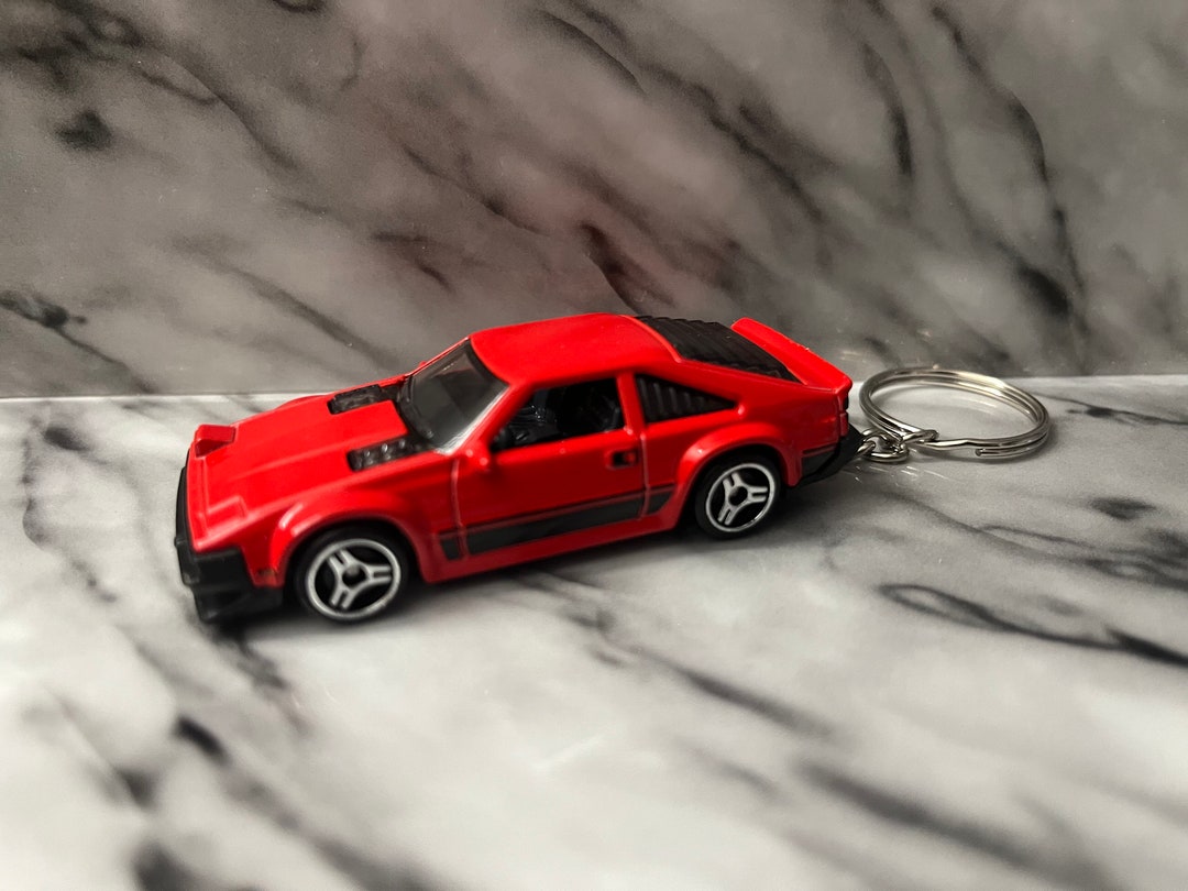 82 Toyota Supra Novelty Keychain Made From 1/64 Diecast Model Scale Car ...