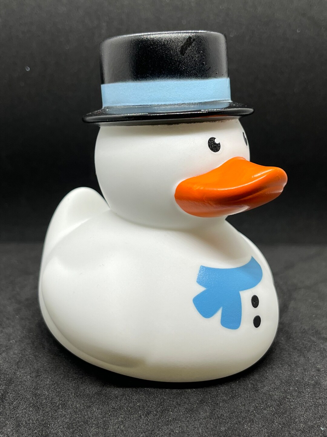 Snowman Rubber Ducky - Etsy