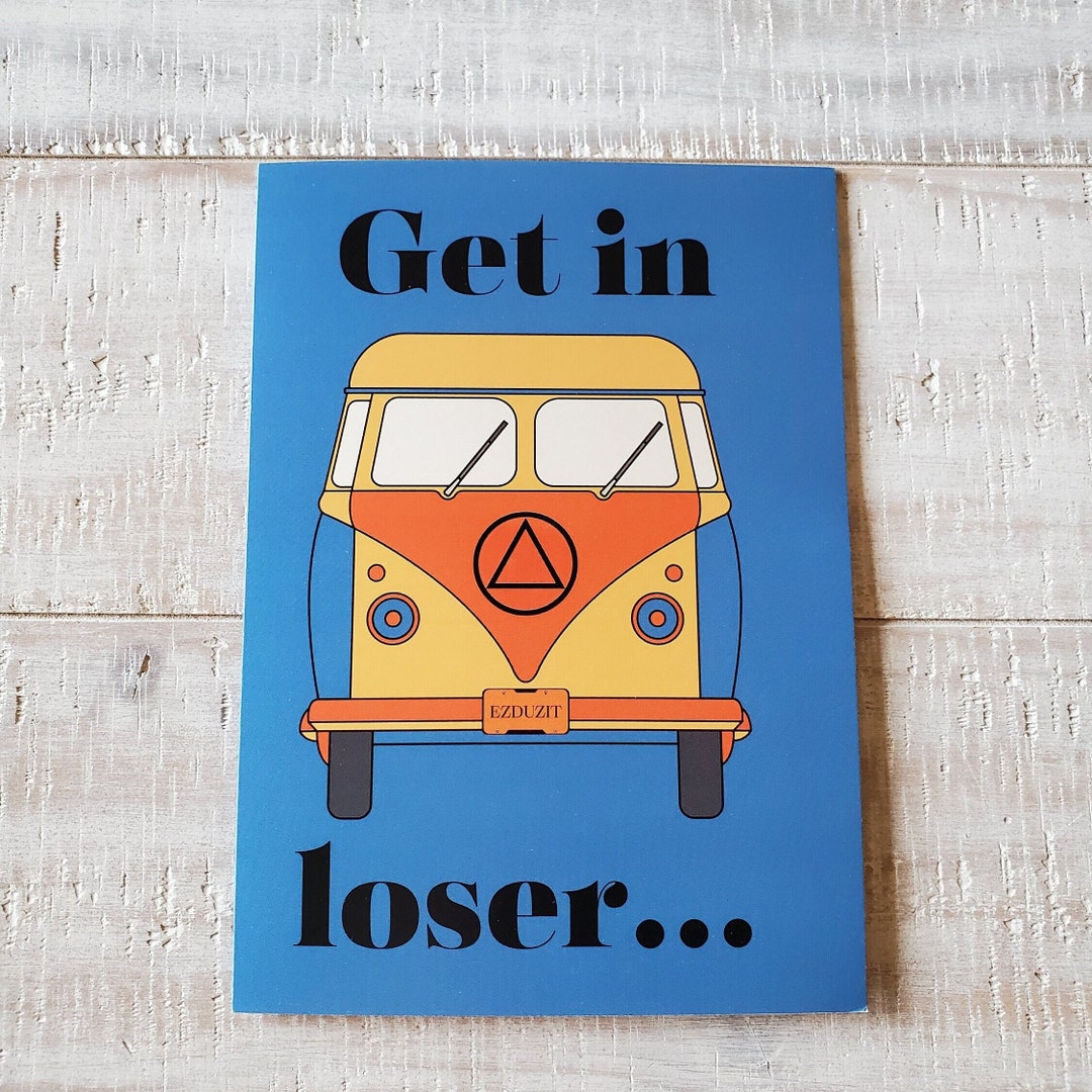 Funny AA Anniversary Card: Sober Birthday Gift (5x7) - Etsy