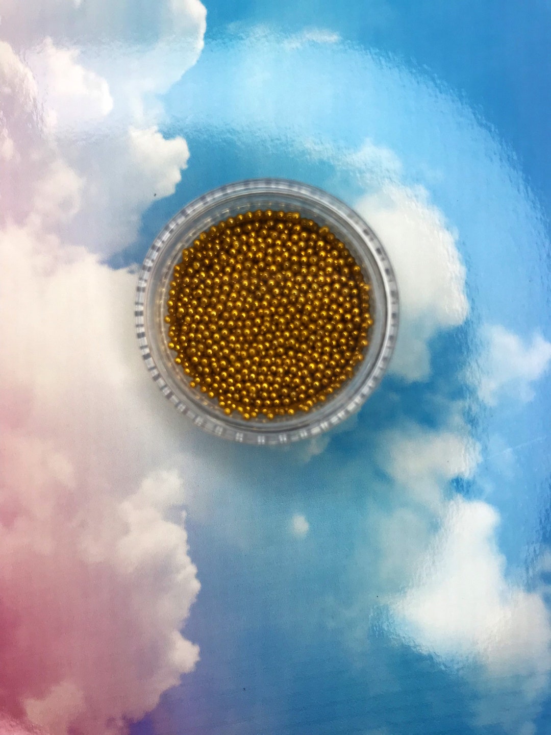 Bronze Gold Caviar Bead Nail Art - Etsy