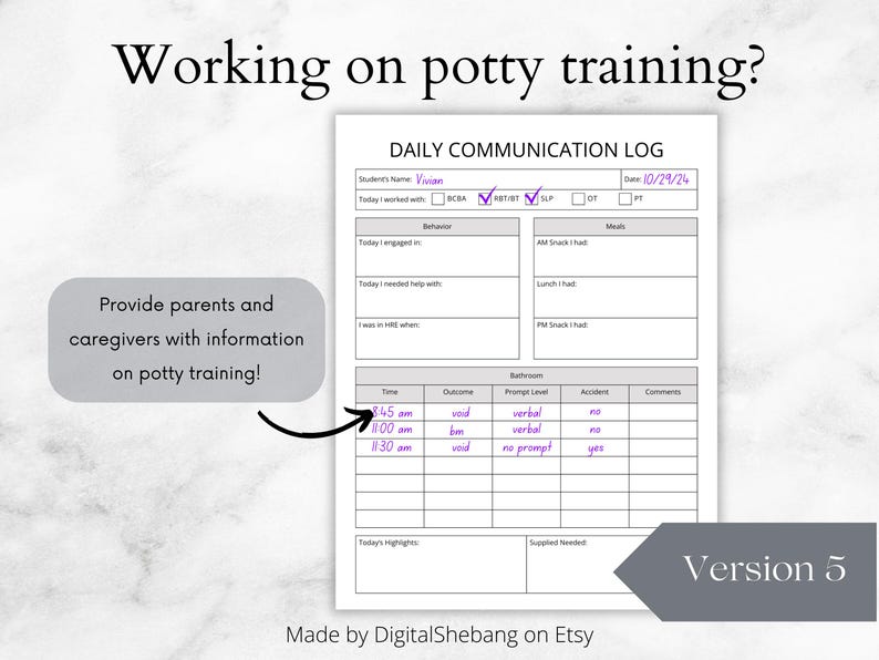 Daily Communication Log, IEP Daily Communication Log, IEP Parent ...