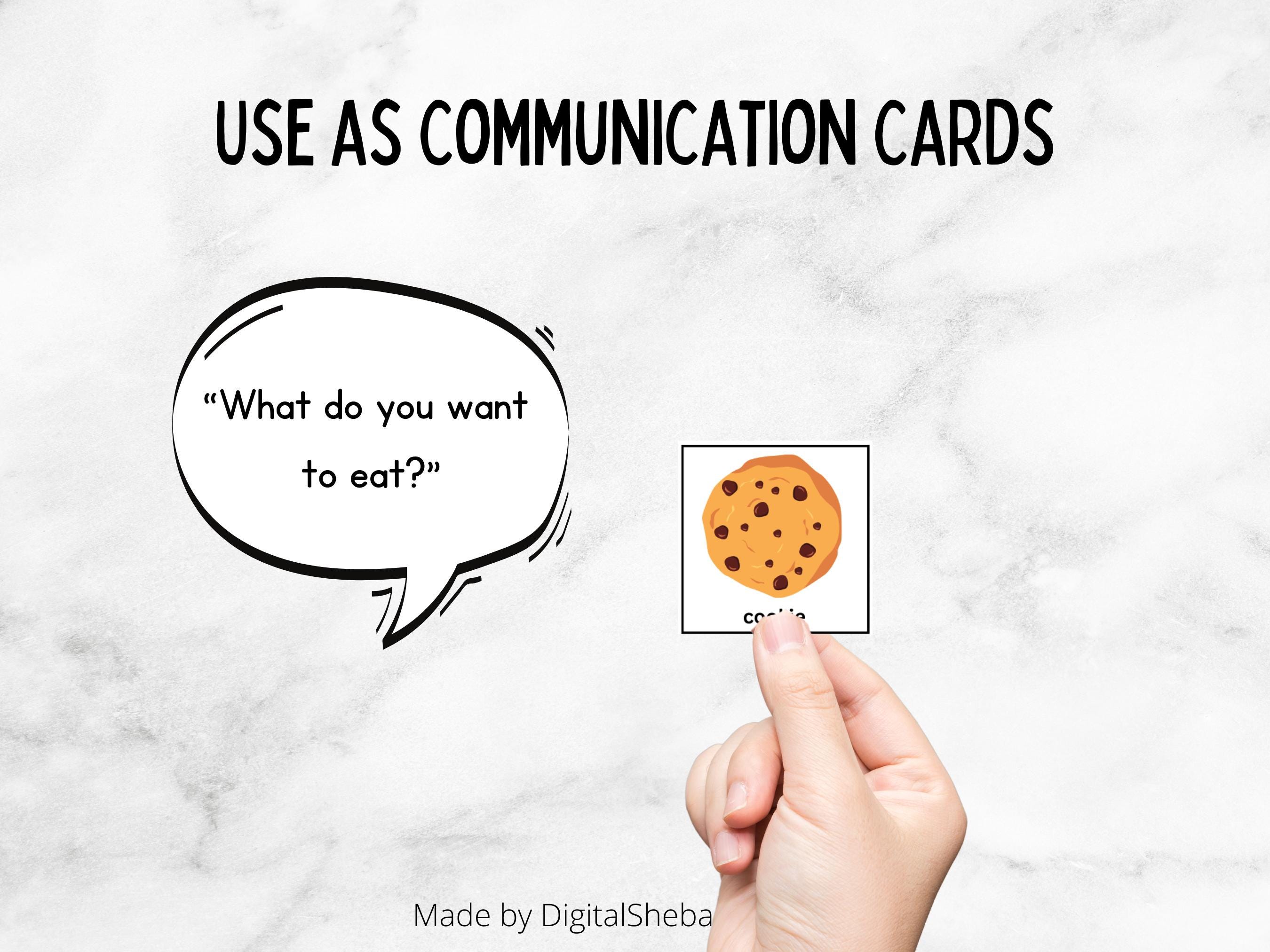 Food & Drink PECS Icons, Food Pecs Communication Cards, Nonverbal ...