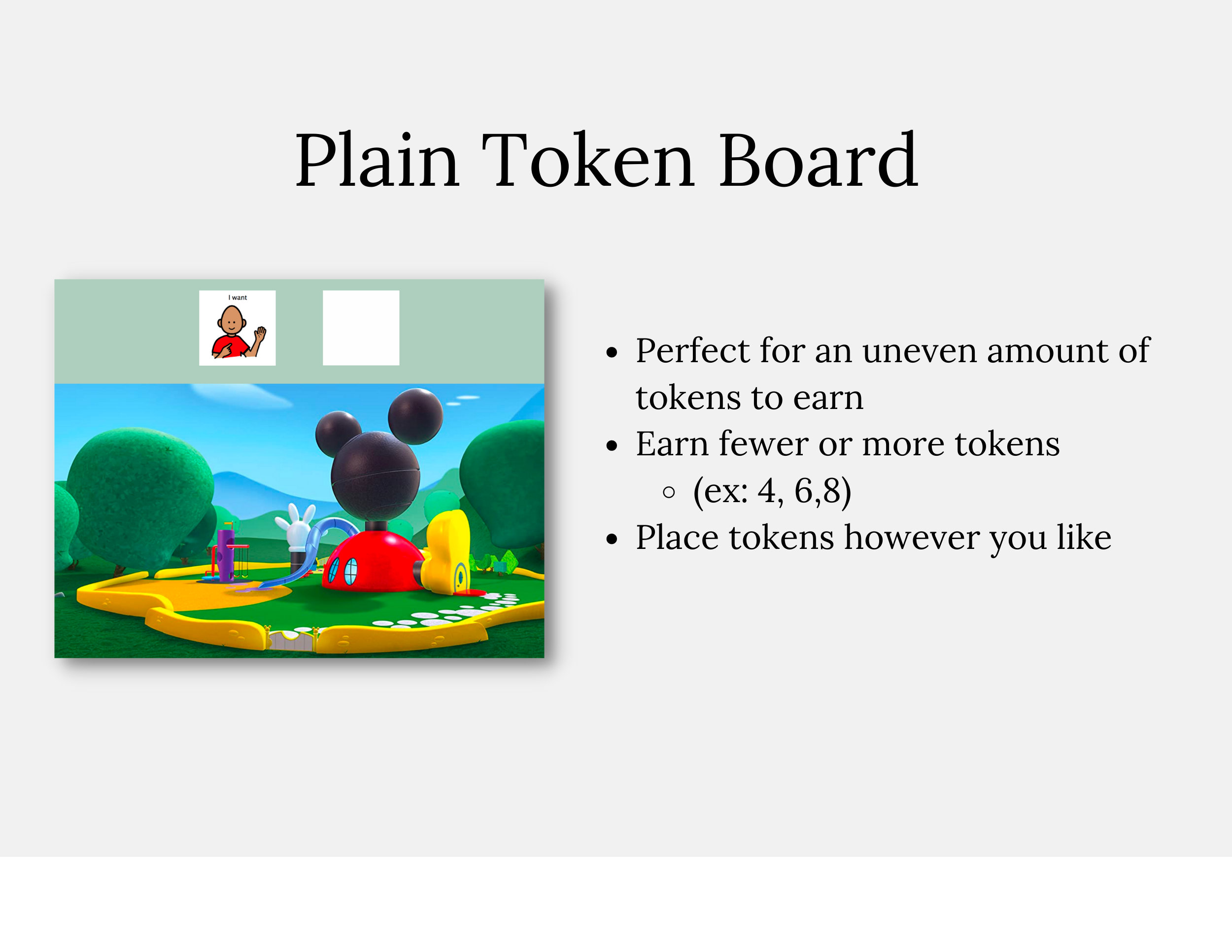 Mickey Mouse Clubhouse Token Board Reward System Token - Etsy UK