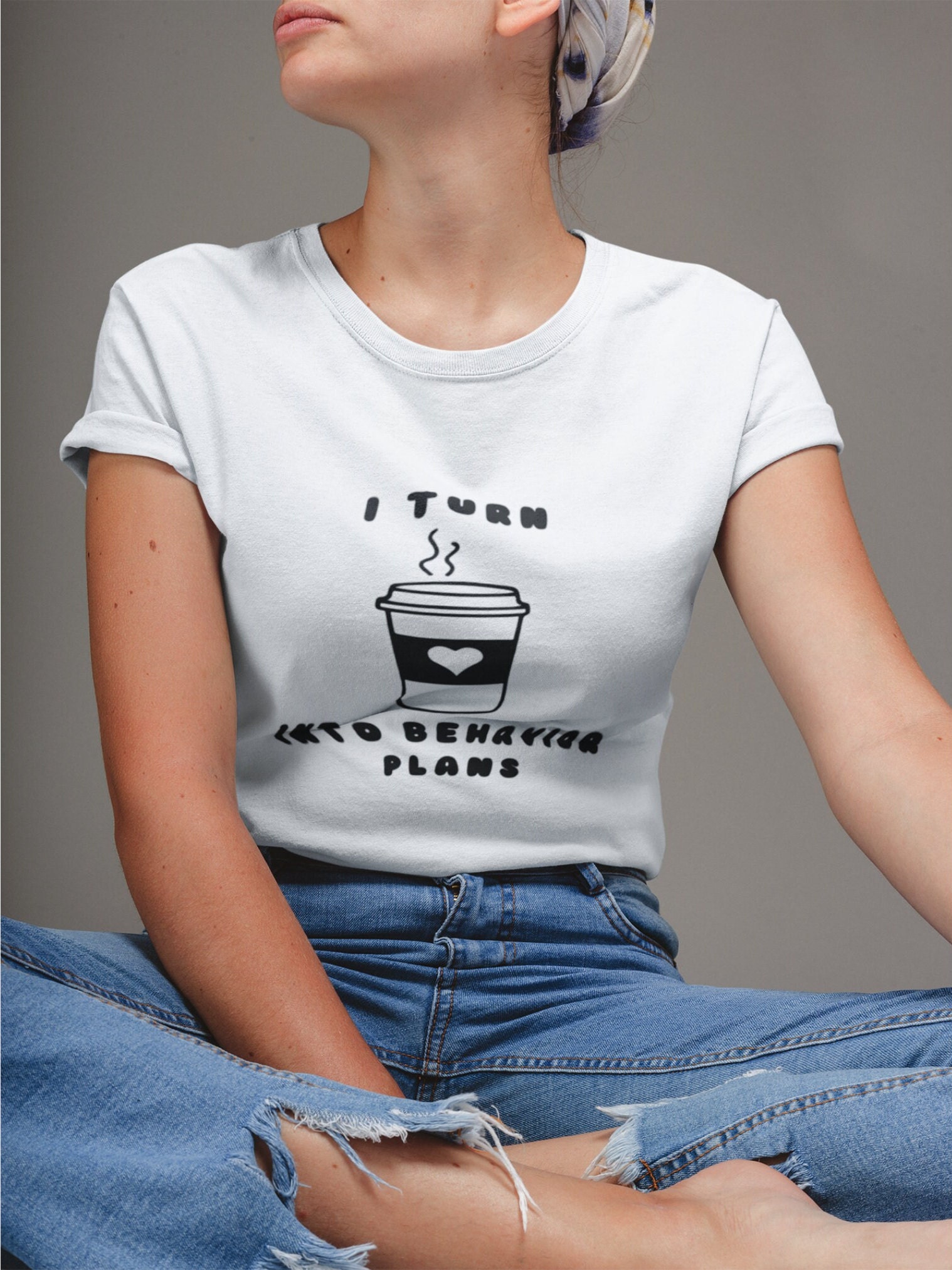 I Turn Coffee Into Behavior Plans SVG, Behavior Analyst Quote, Cricut ...