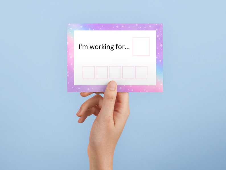 Unicorn Token Board, ABA Materials & Resources, Reward Chart, Printable ...