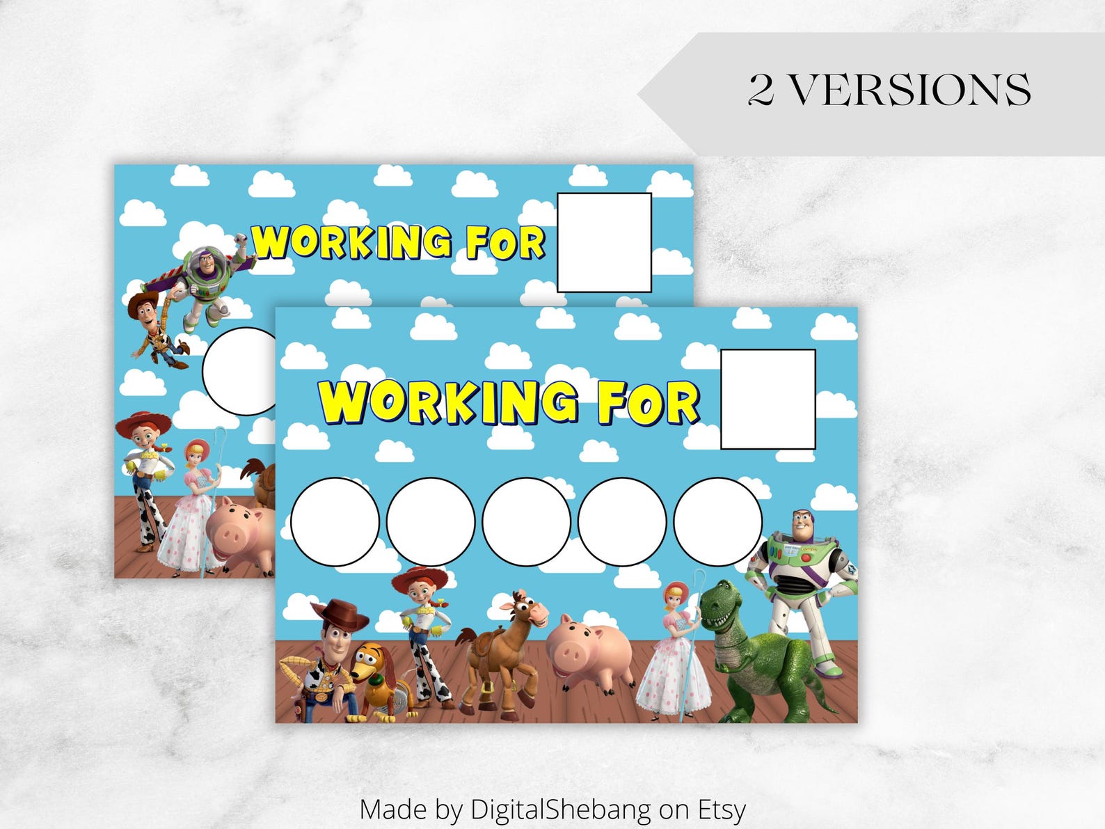 Toy Story Token Board, Toy Story Token Economy, Reward Chart, Visual ...