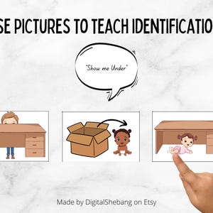VB-MAPP Preposition, Tact Preposition, ABA Materials & Flashcards ...