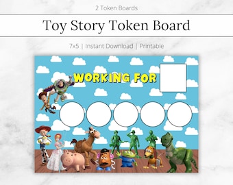 Toy Story Token Board - Etsy