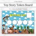 Toy Story Token Board, Toy Story Token Economy, Reward Chart, Visual ...