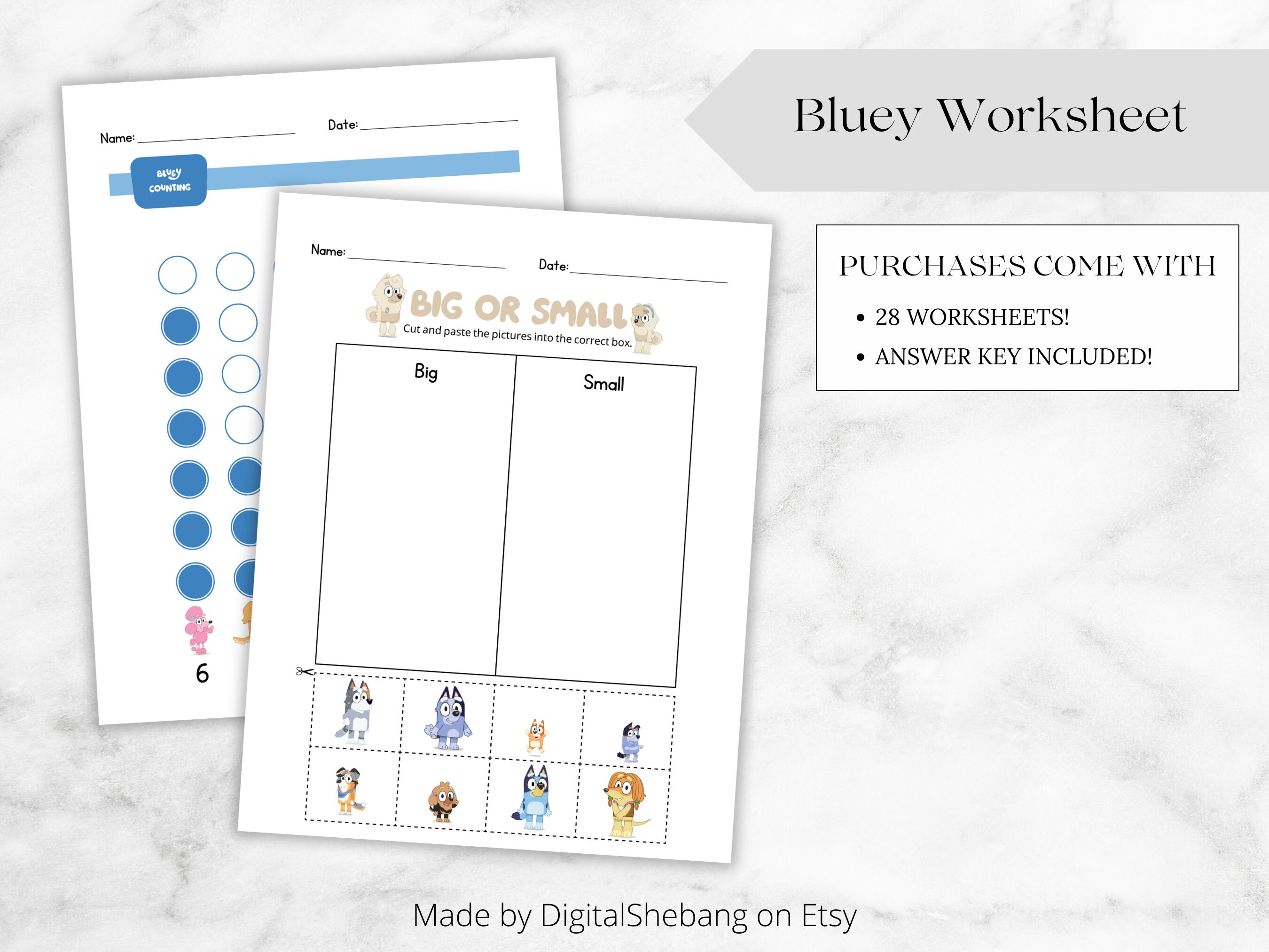 Bluey Worksheet, Bluey Activity, Pattern Worksheet, Addition ...