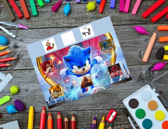 Sonic Token Board Etsy