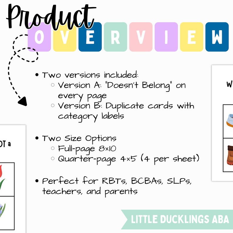 What Doesn’t Belong Task Cards | Categorization Worksheets for ABA ...