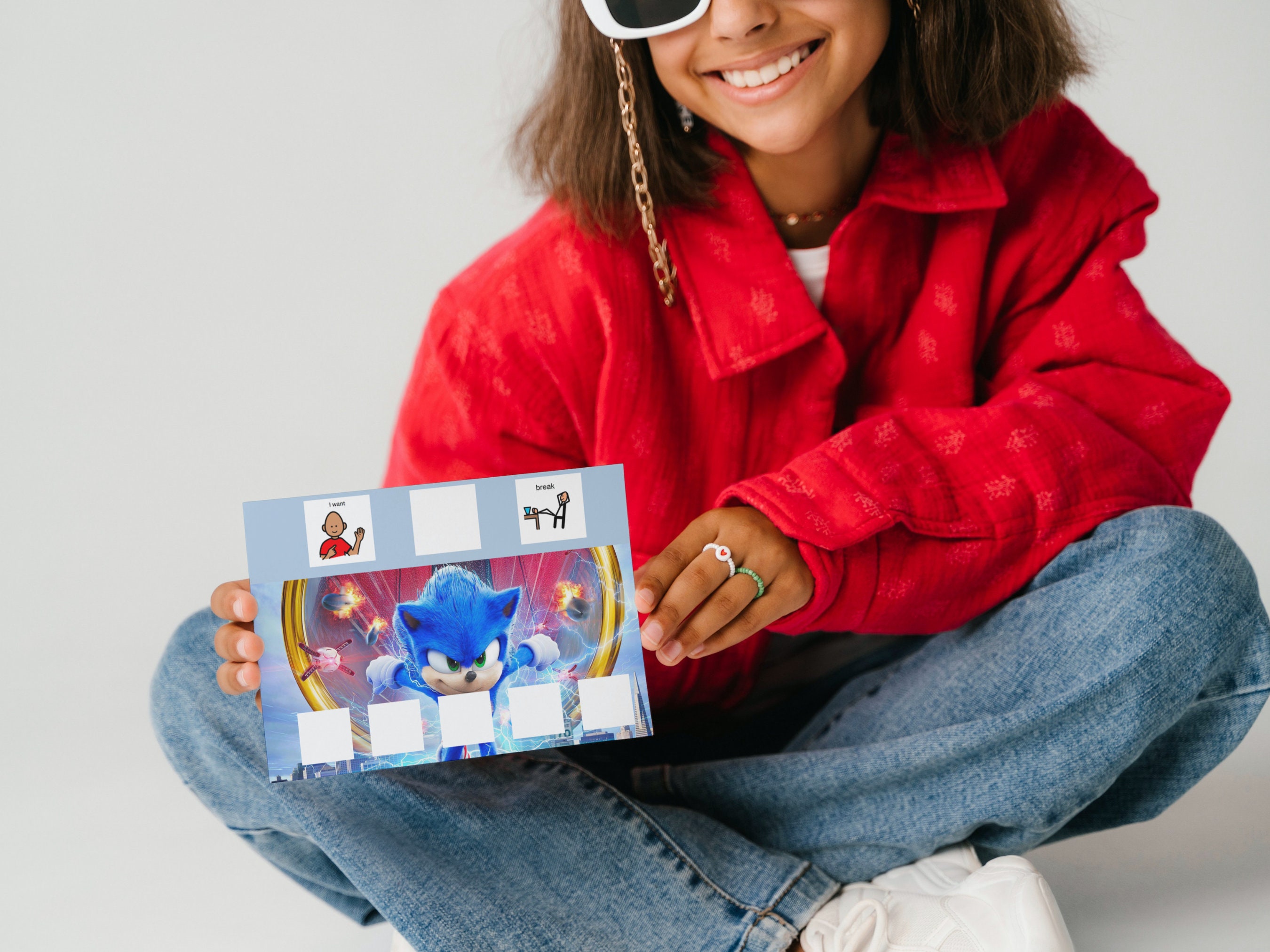 Sonic the Hedgehog Token Board, Sonic Behavior Chart, ABA Resources ...