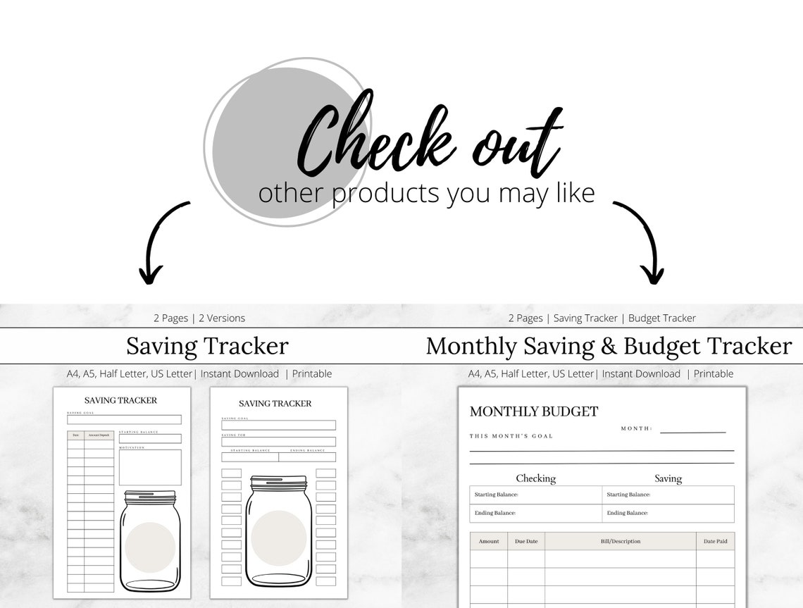 Smart Goal Template, Digital Smart Goal Planner, Printable Goal Planner ...