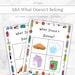 VB-MAPP Tacting Actions, ABA Materials & Flashcards, Printable ...