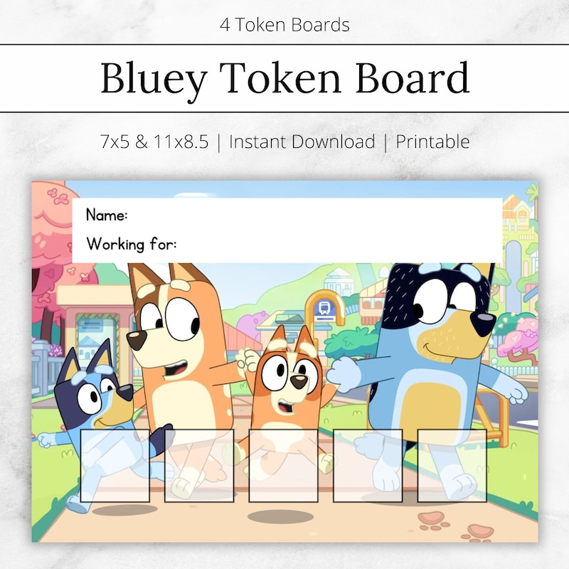 Blippi Reward Chart - Etsy