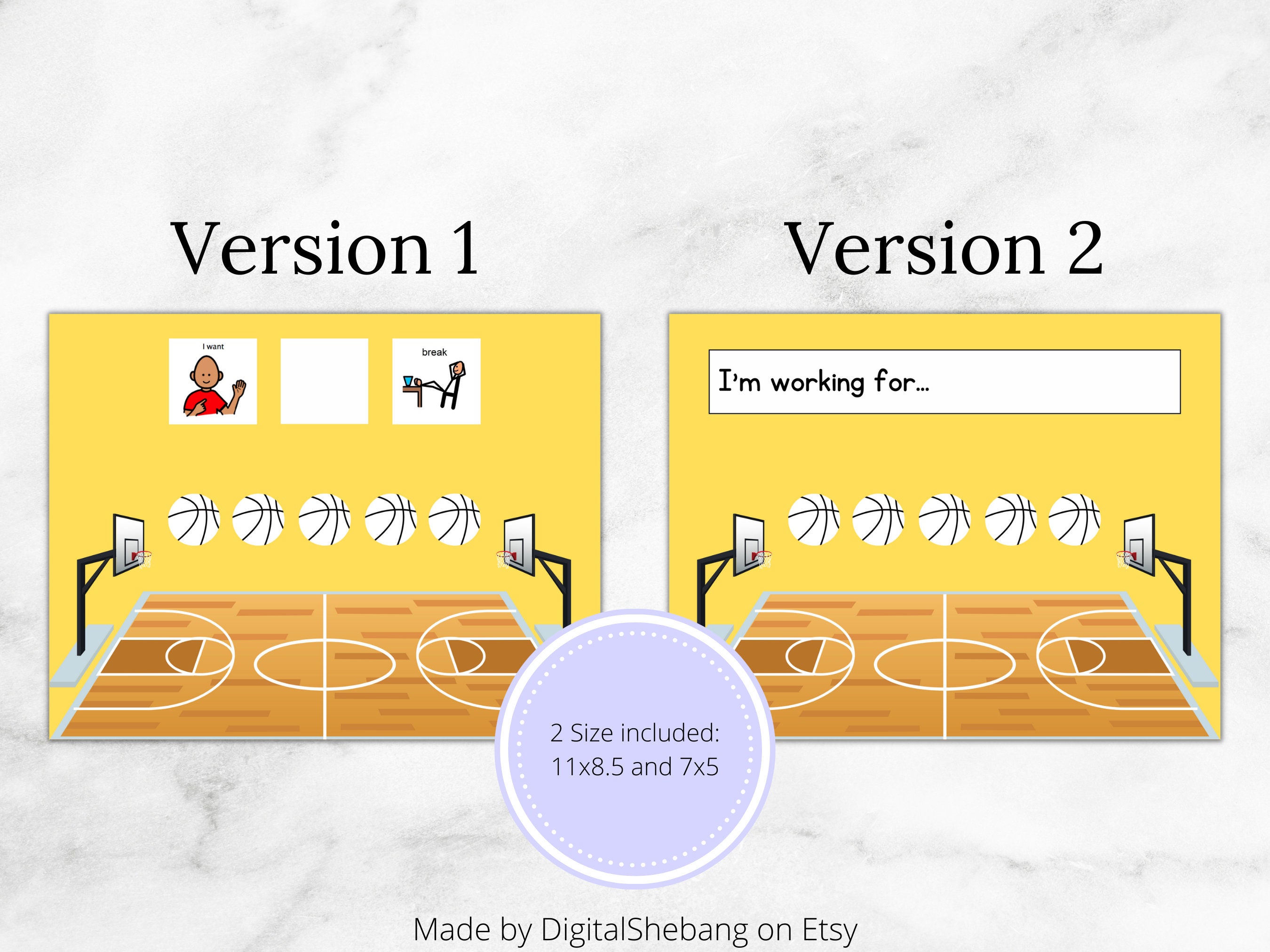 Basketball Token Board Reward Chart Basketball Token Economy Classroom ...